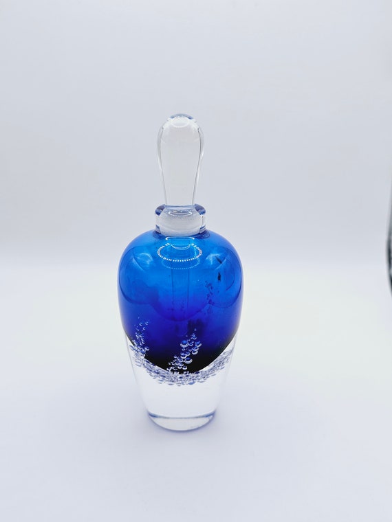 beautiful cobalt blue blown - Gem