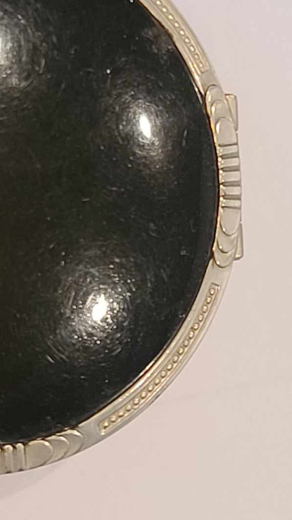 Beautiful Black Enameled Evans Powder Compact With Mesh Bottom - Etsy