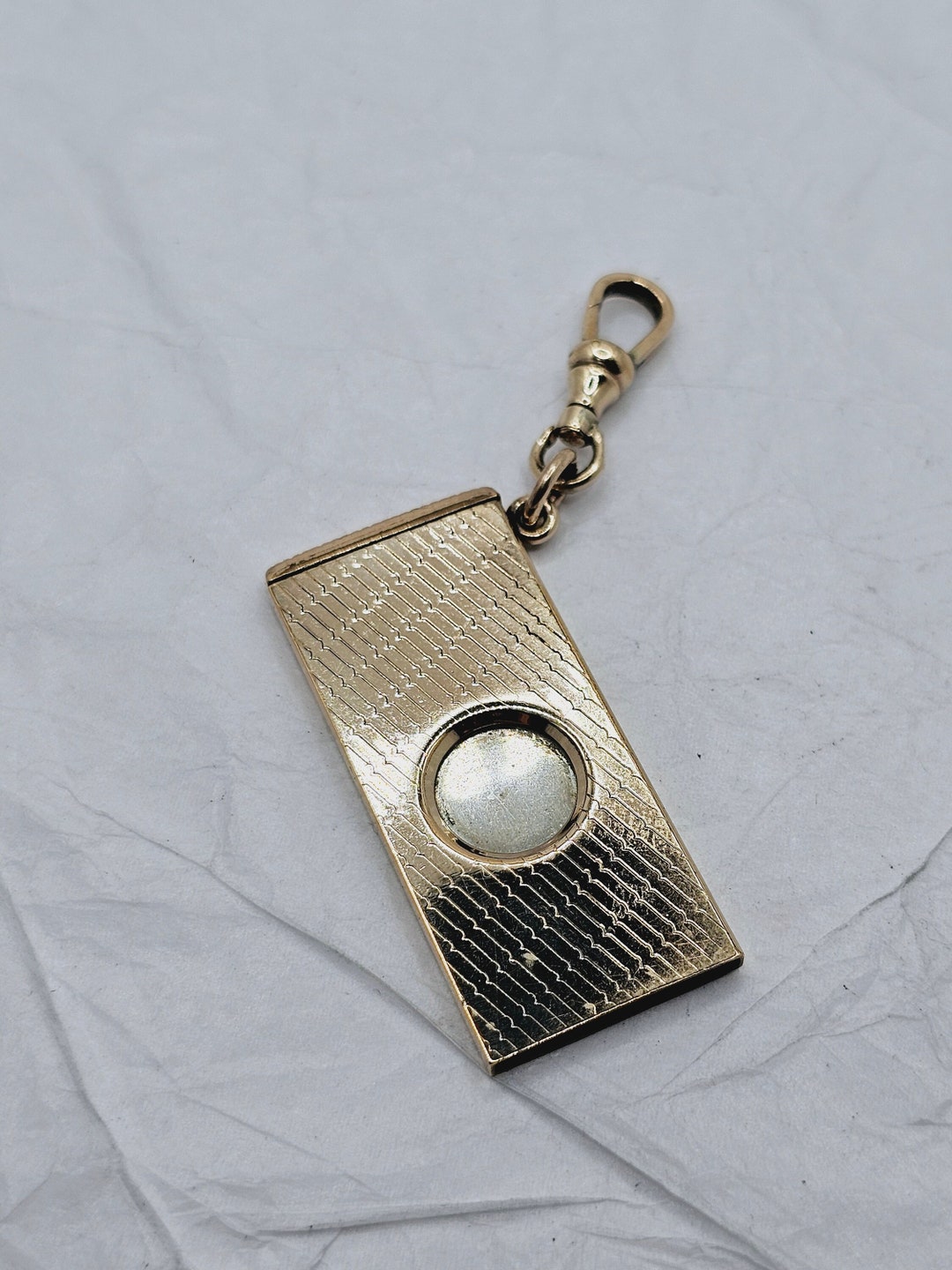 Vintage Gold Filled Cigar Cutter Pocket Watch Fob, Collectible ...