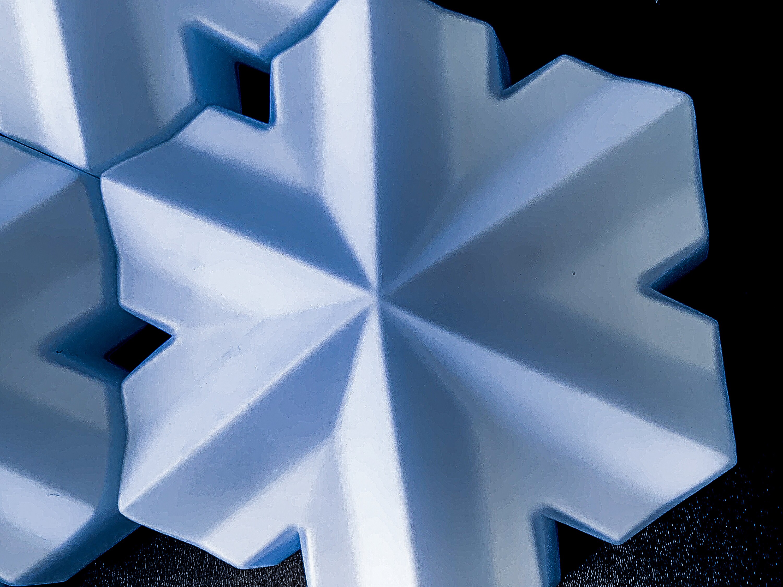 3 NEW! 1970s Matching Star Shape Wall or Ceiling Flushmount Lights With ...