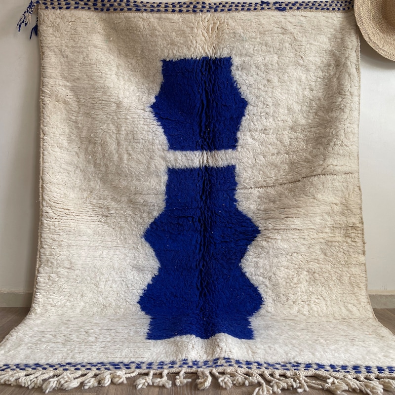 Blue Moroccan Rug - Etsy