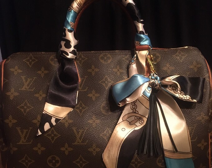 Bright Green Small Silk Scarf, Gifts for Women, Wrist Scarf, Purse ...