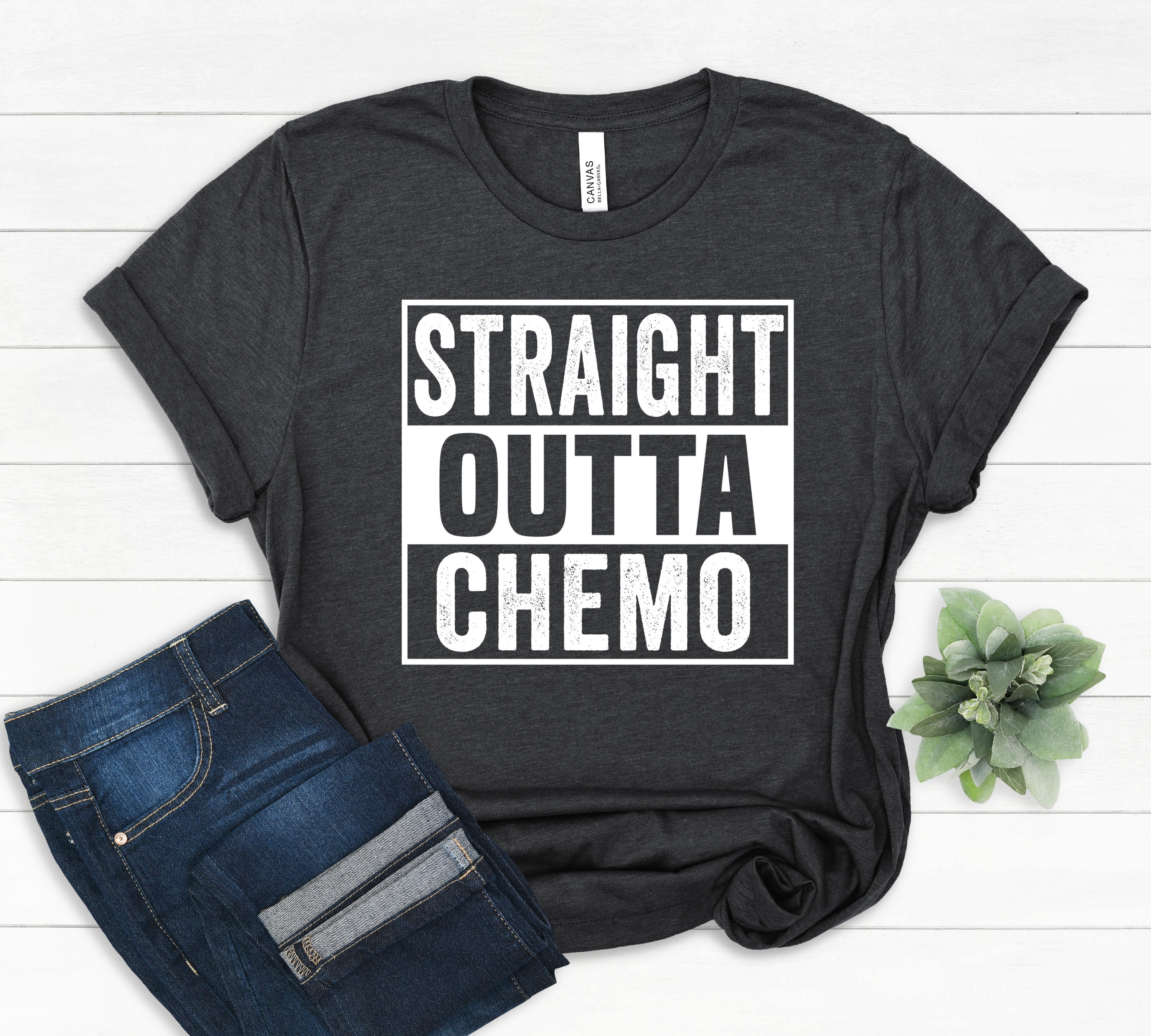 Straight Outta Chemo Shirt, Cancer Awareness Shirt, Chemo Shirts ...