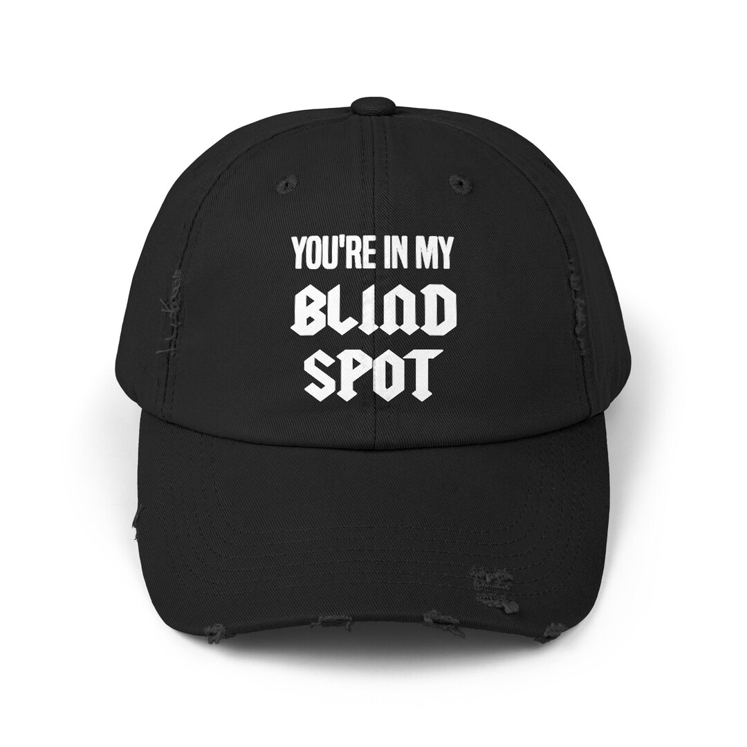 You're in My Blind Spot Cap, Hat Gift for the Blind Person,visually ...
