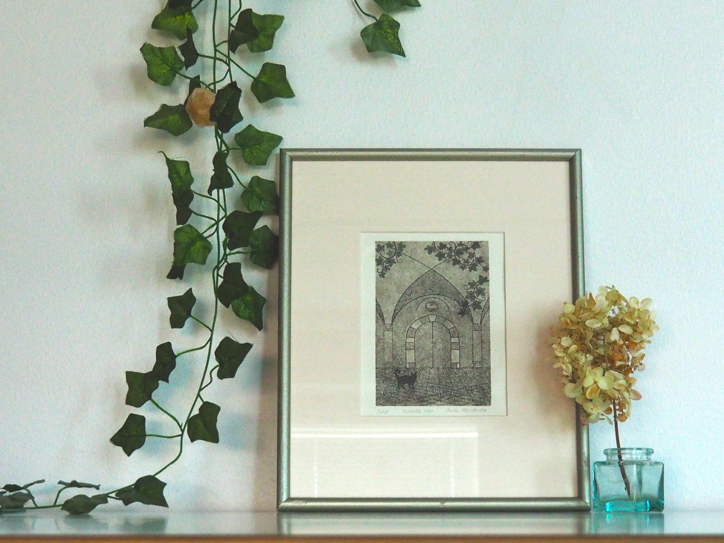 Garda Cat. Etching & Aquatint - Etsy