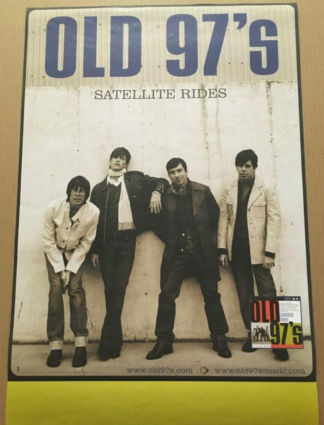 OLD 97s Original Record Store Promo Poster - Etsy