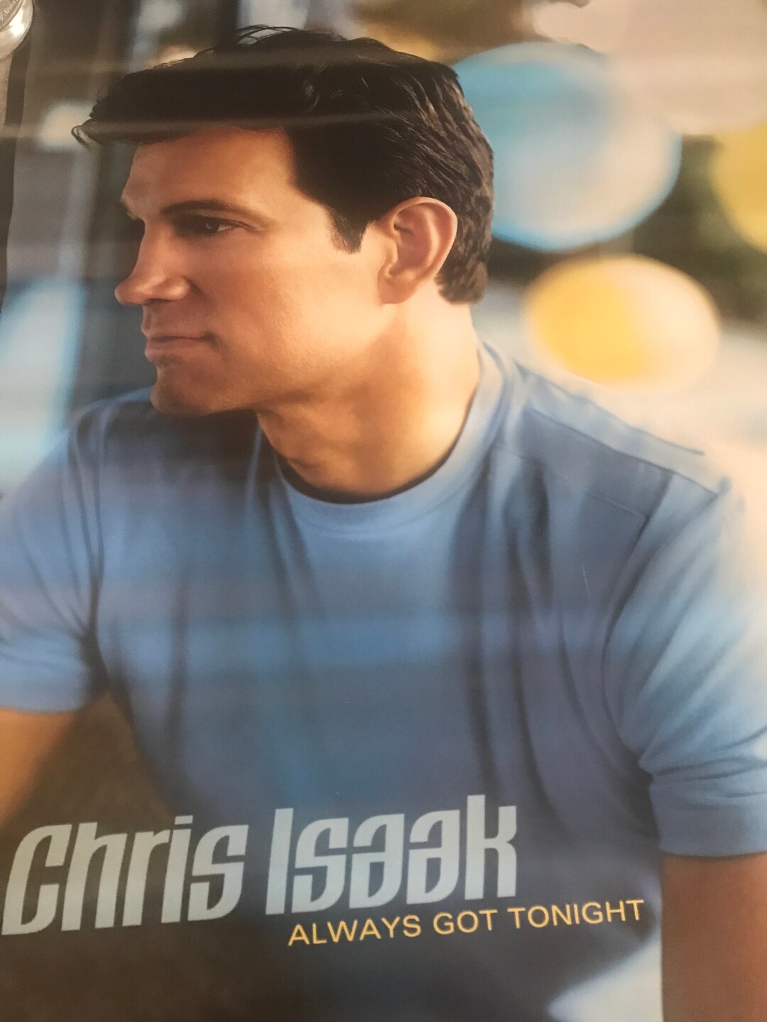 Chris Isaak ORIGINAL Record Store Promo Poster - Etsy