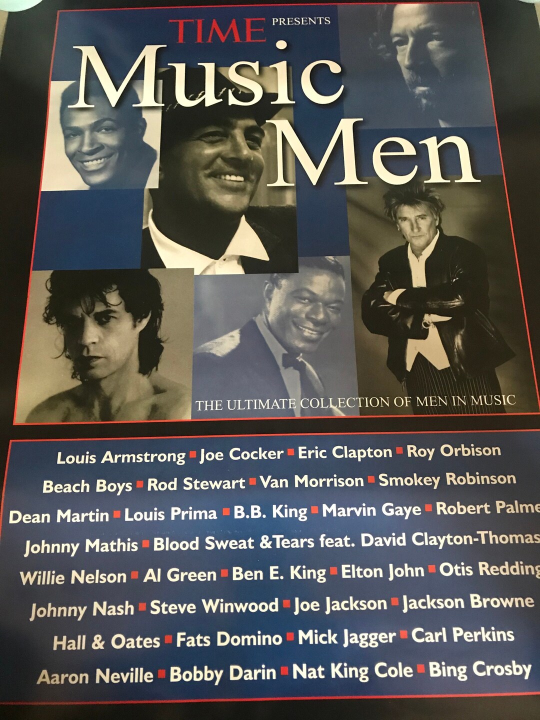 Time Magazine Music Men Poster 2001 - Etsy