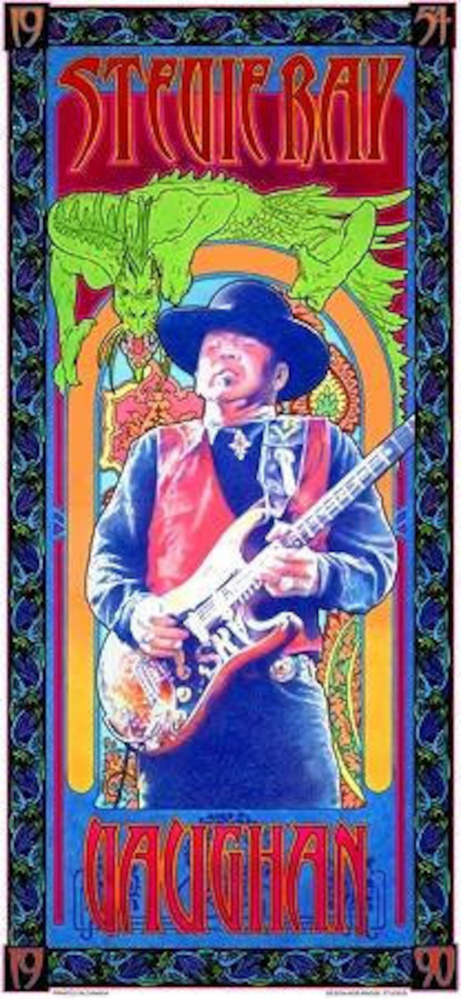 Stevie Ray Vaughan Poster . - Etsy
