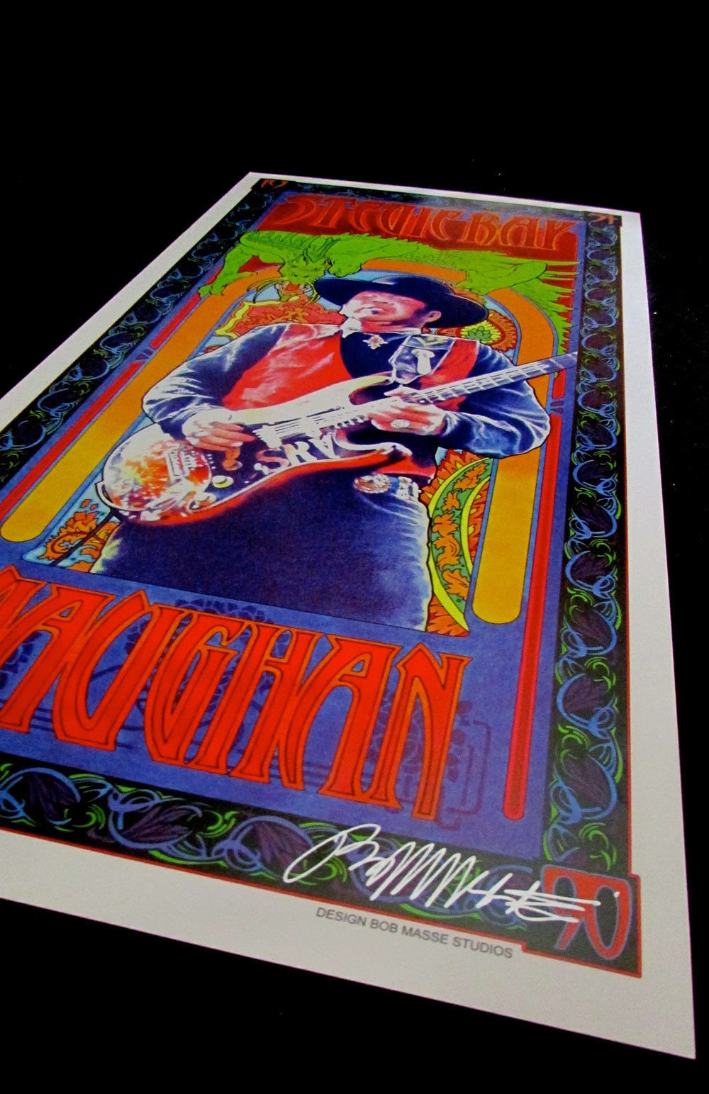 Stevie Ray Vaughan Poster . - Etsy