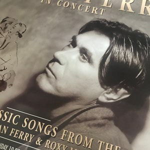 Bryan Ferry of Roxy Music Poster - Etsy