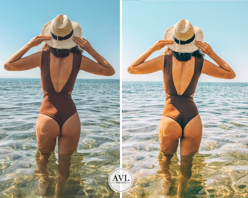 Mobile Lightroom Preset 12 SUNTAN Blogger Mobile Presets | Etsy