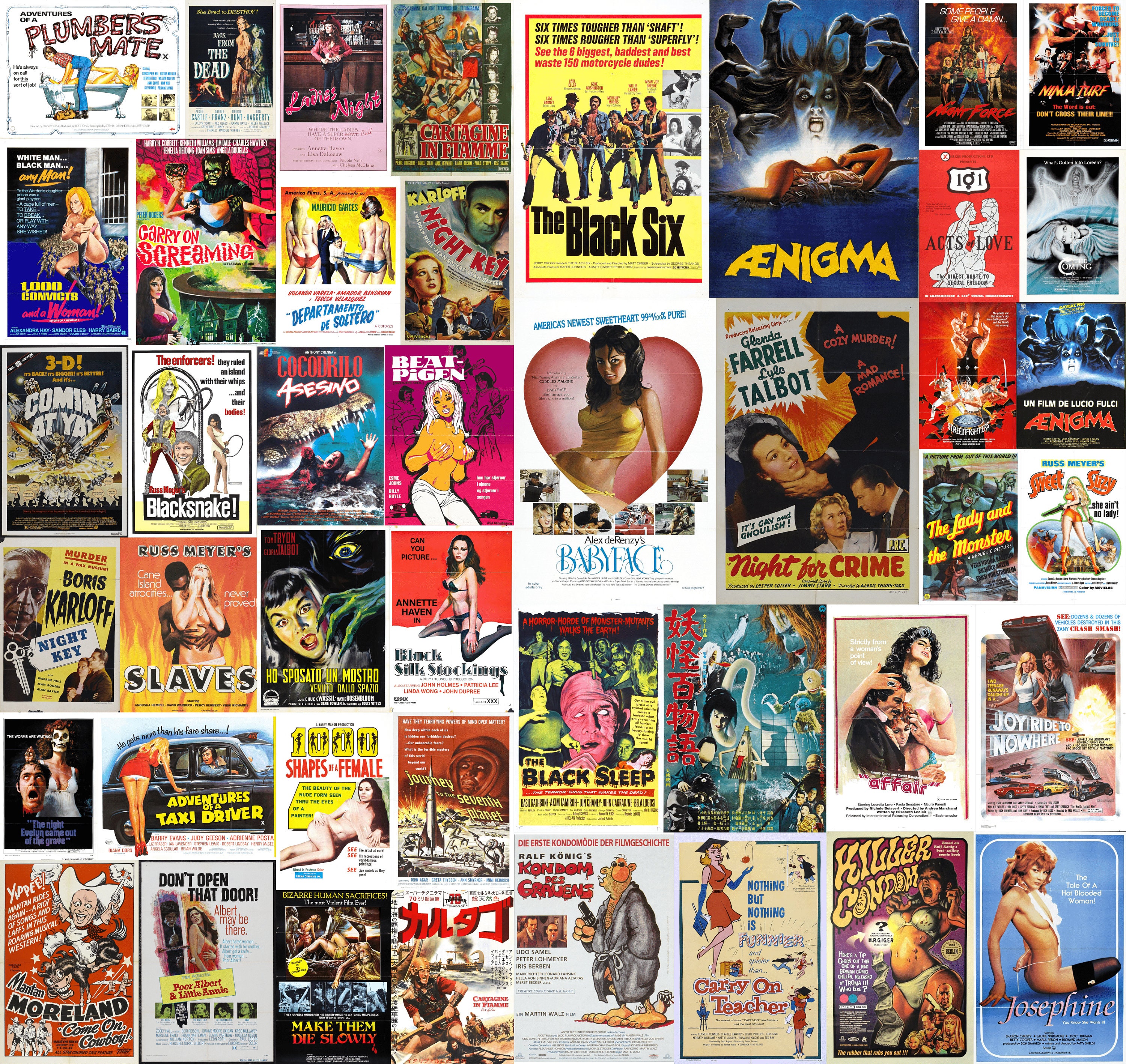 5500+ Vintage Retro DIGITAL Movie Poster Collection - JPG Format, Rocky ...