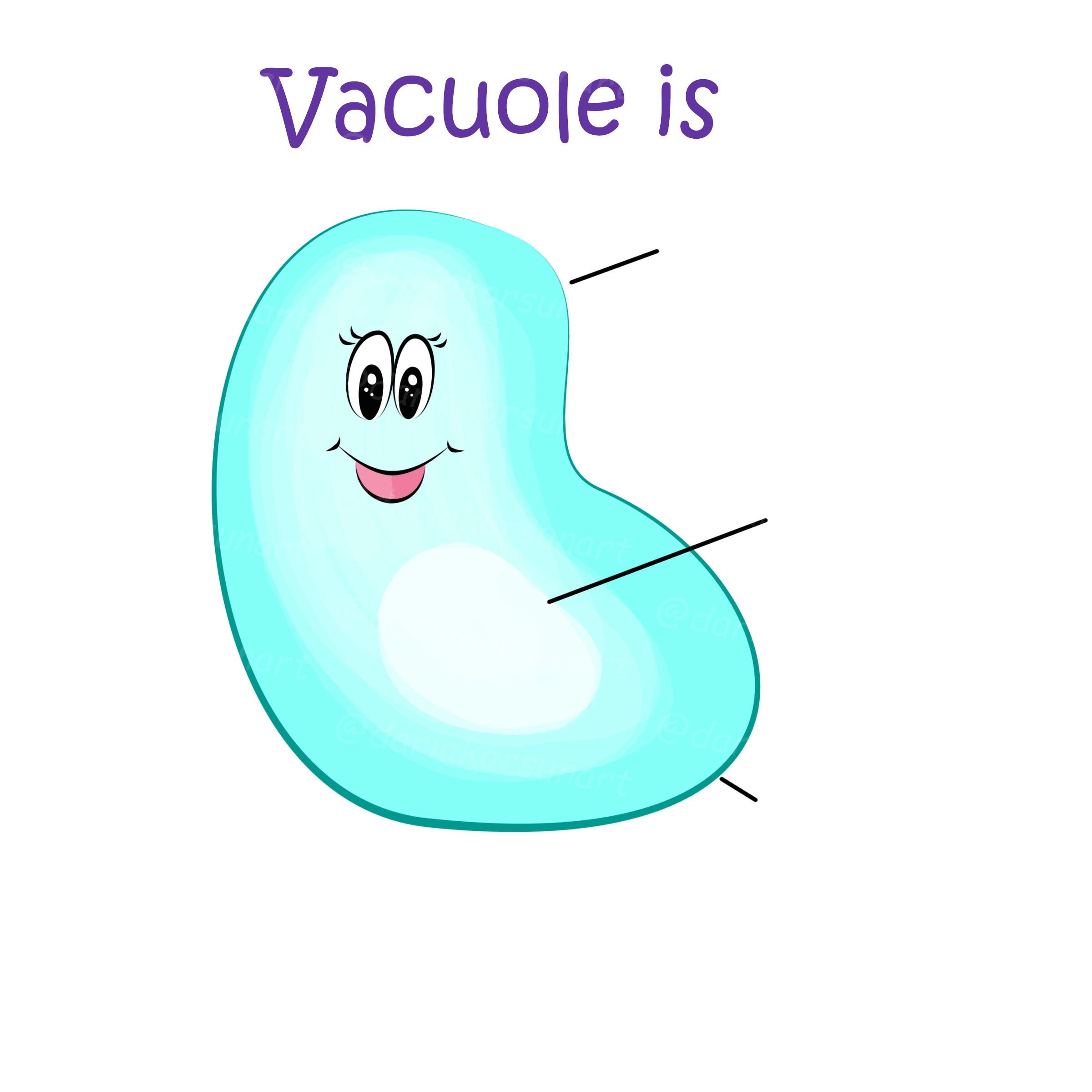 Cell Biology Cute Baby Organelles Digital Cliparts Biology Notes ...