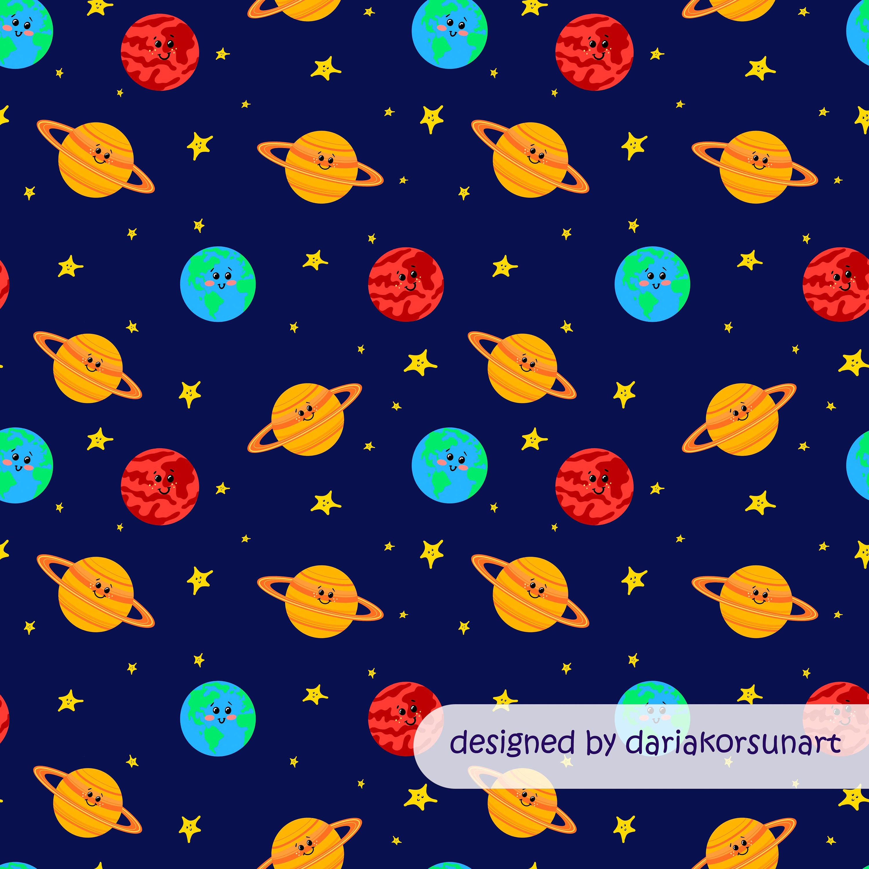 Space Pattern Solar System Digital Paper Science Background Back to ...