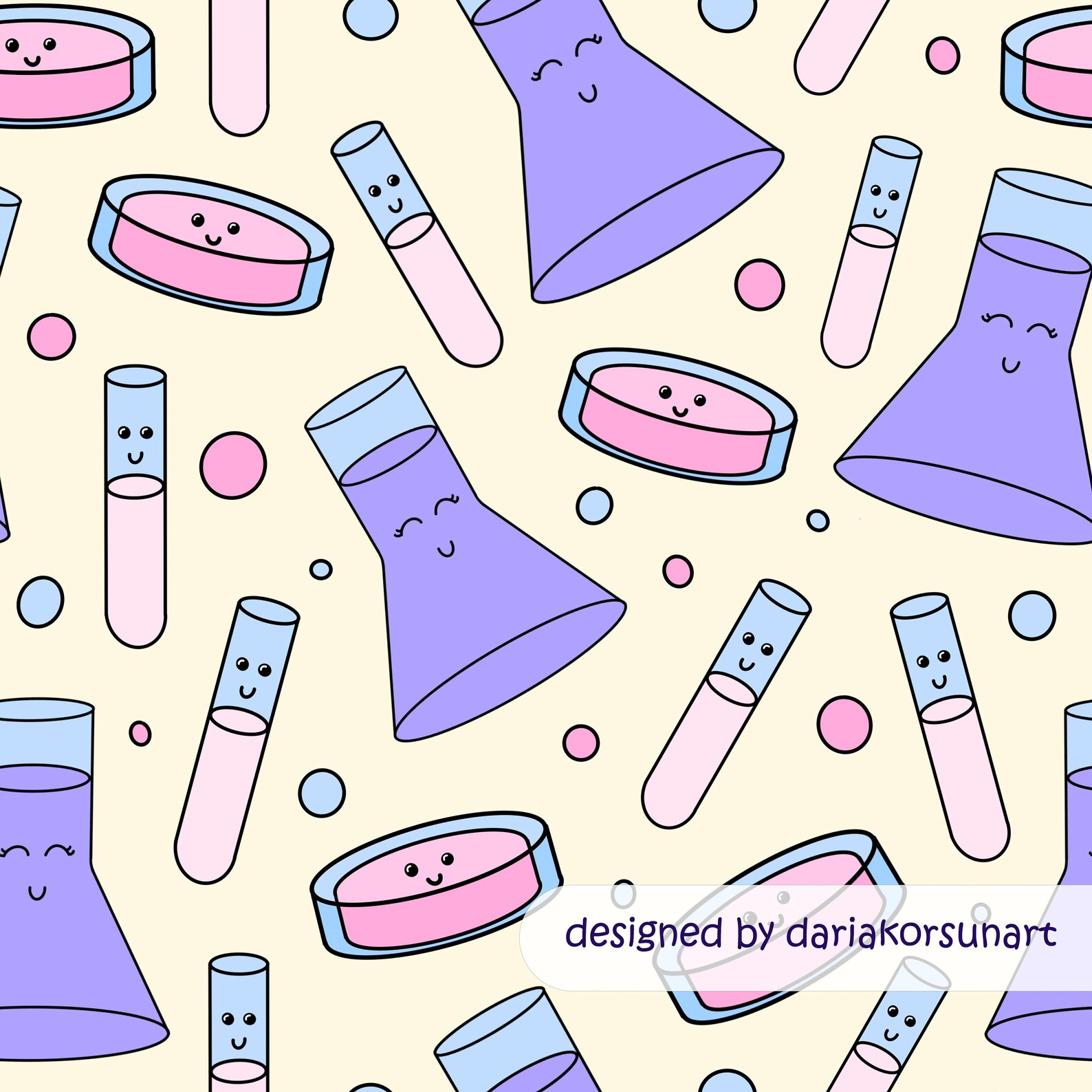 Lab Hero Biology Science Digital Paper in the Lab Science Background ...