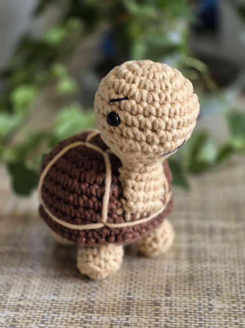 TORTOISE CROCHET PATTERN Pdf Eng, Printable Tortoise Pdf Pattern ...