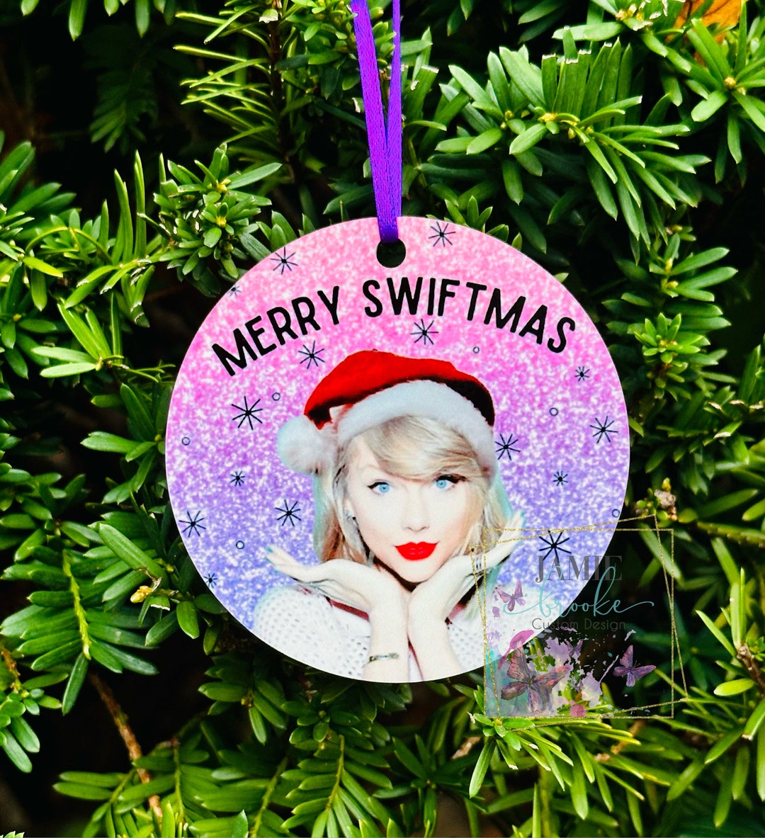 Merry Swiftmas Eras Tour Christmas Ornament - Etsy