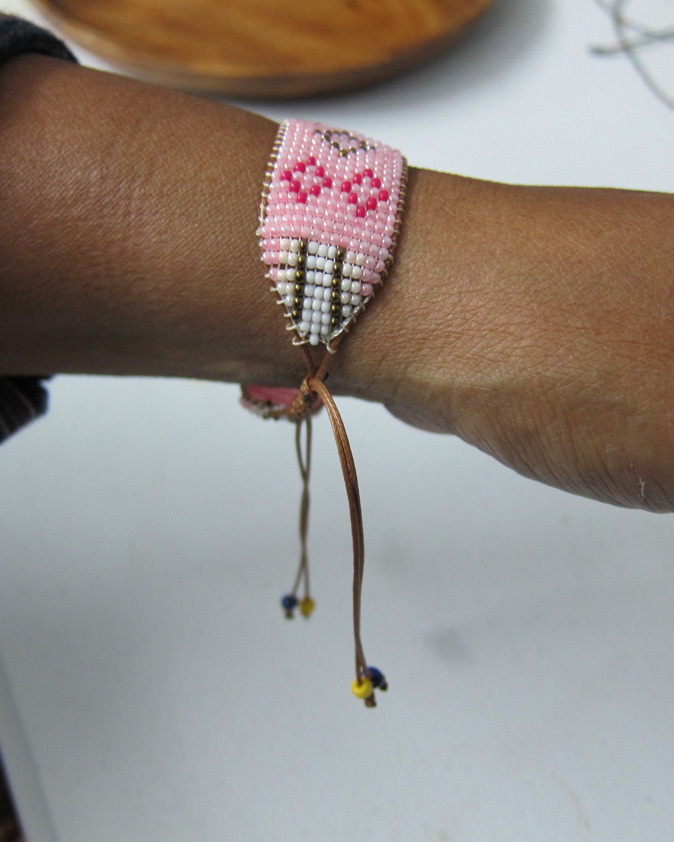 Handmade Native Style Adjustable Seed Bead Bracelet 11 Colors | Etsy