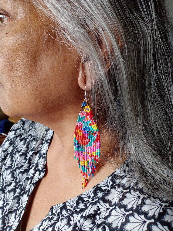 Amazing Colors Modern Native American Style Boho Design Seed - Etsy