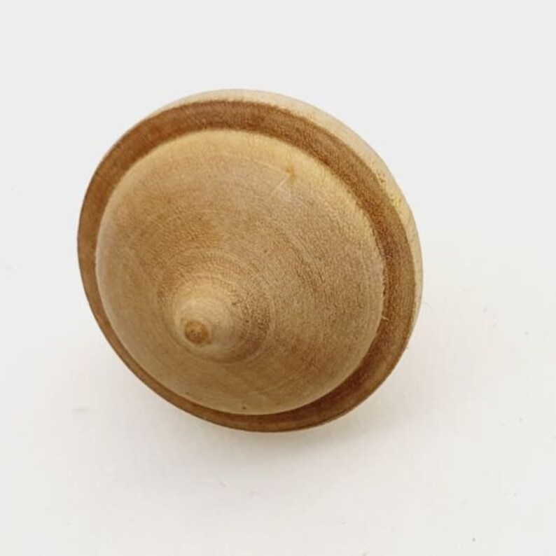 Vintage Inception Spinning Top Gyro Gyroscope Wood Toy 1970's 5cm - Etsy