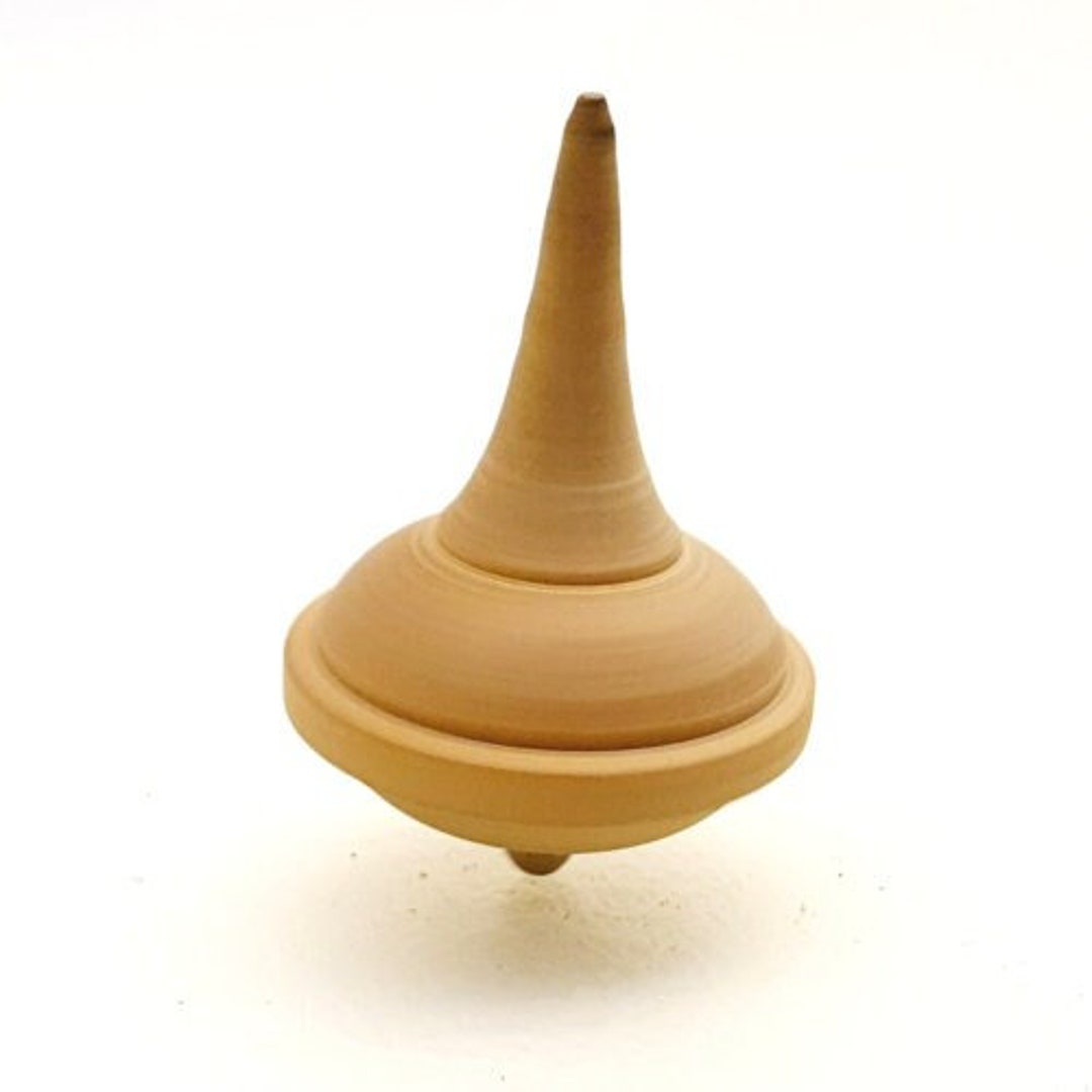 Vintage Inception Spinning Top Gyro Gyroscope Wood Toy 1970's 5cm - Etsy