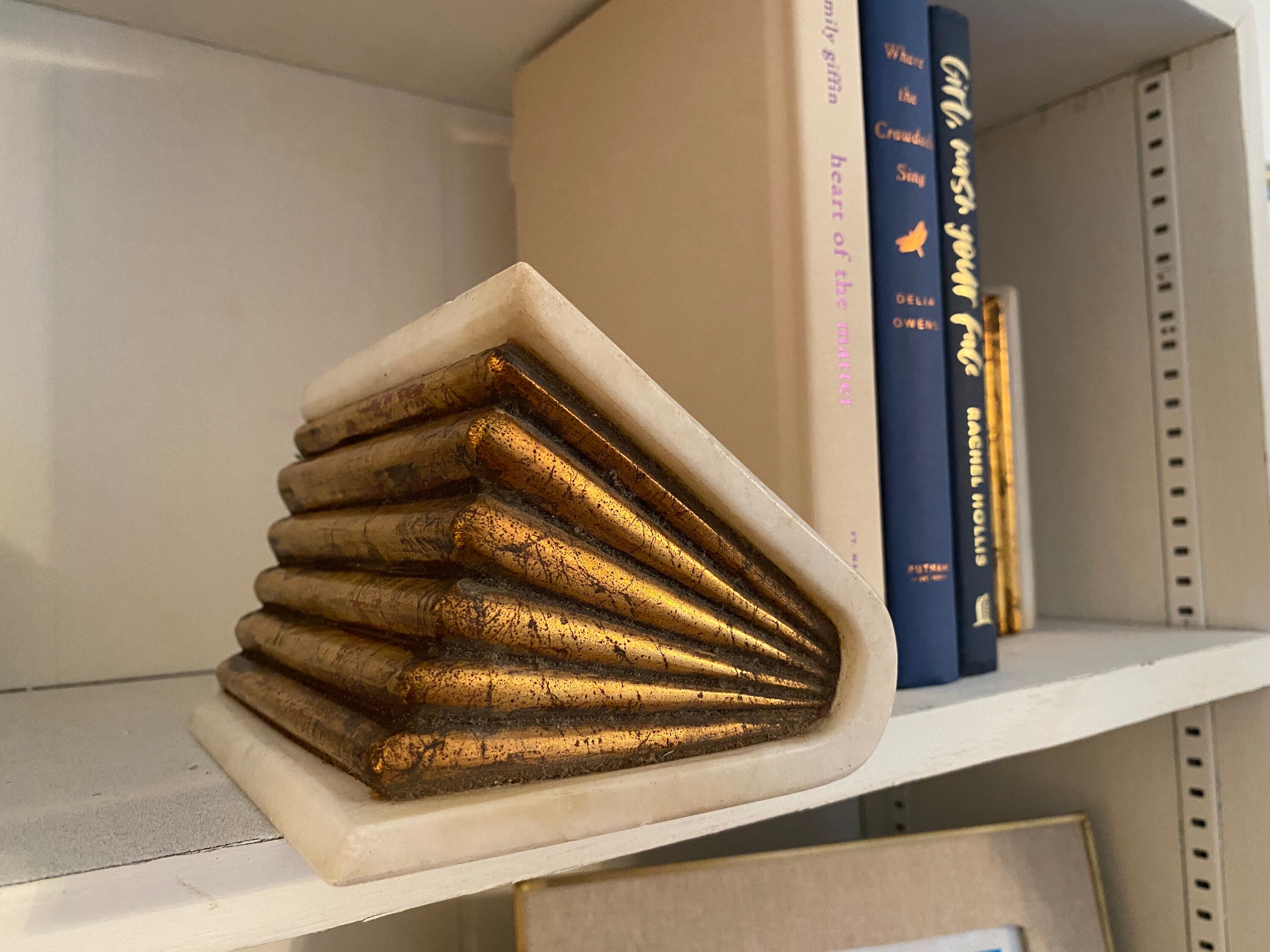 Italian Marble Bookends Set Pair - Etsy