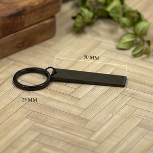 Stainless Steel Keychain, Custom Engraved Key Chain Personalized Gifts ...