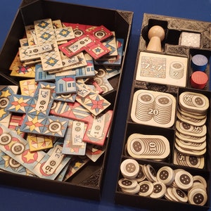 Patchwork Board Game Insert / Box Organizer - Etsy