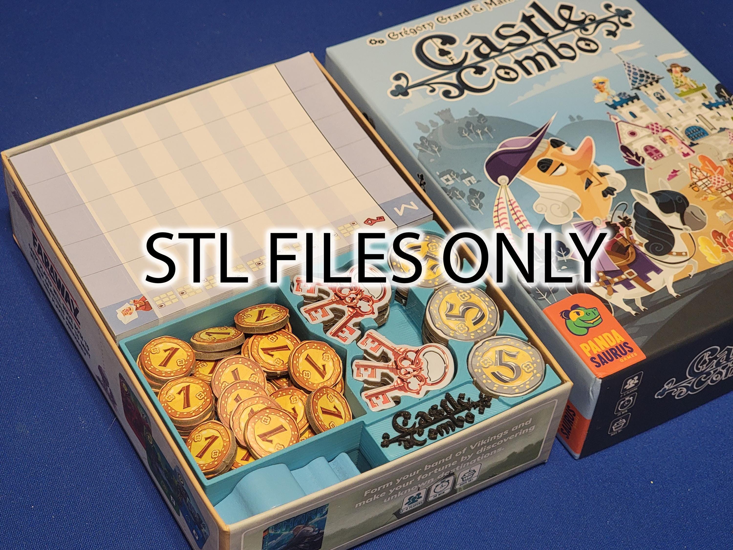 STL Files for Castle Combo Board Game Insert - Etsy