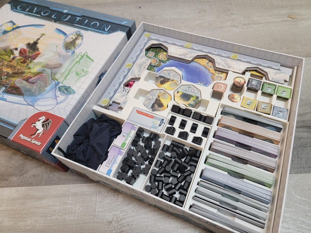 Civolution Insert / Box Organizer With Individual Player Tray (supports ...