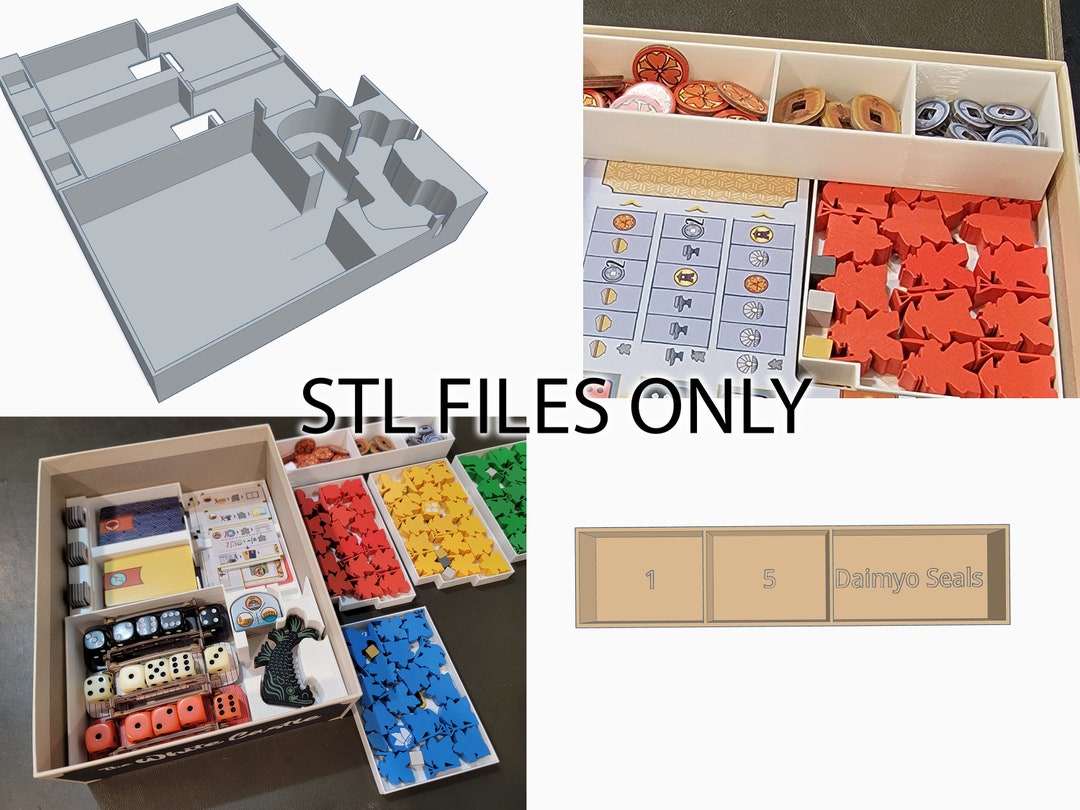 STL Files for the White Castle Board Game Insert - Etsy