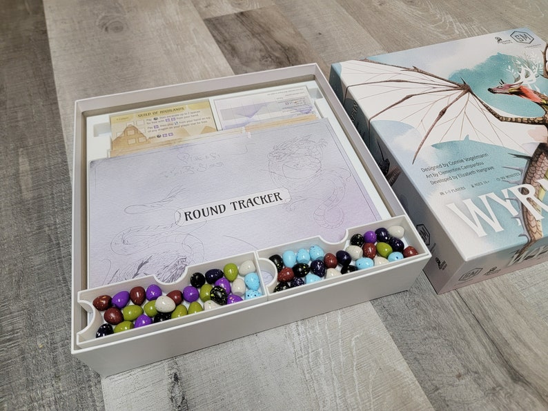 Wyrmspan Insert / Box Organizer With Individual Player Trays (supports ...