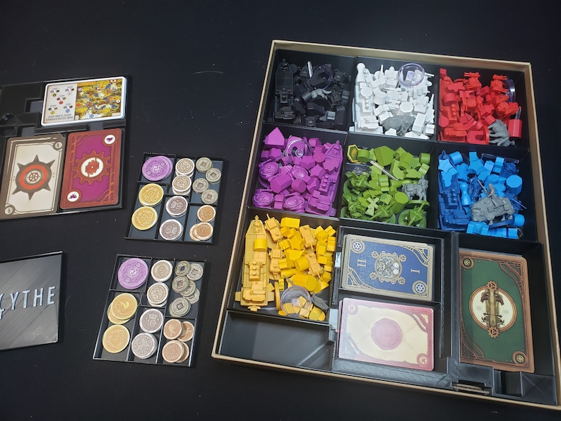 Scythe & Expansions Insert / Box Organizer - Etsy