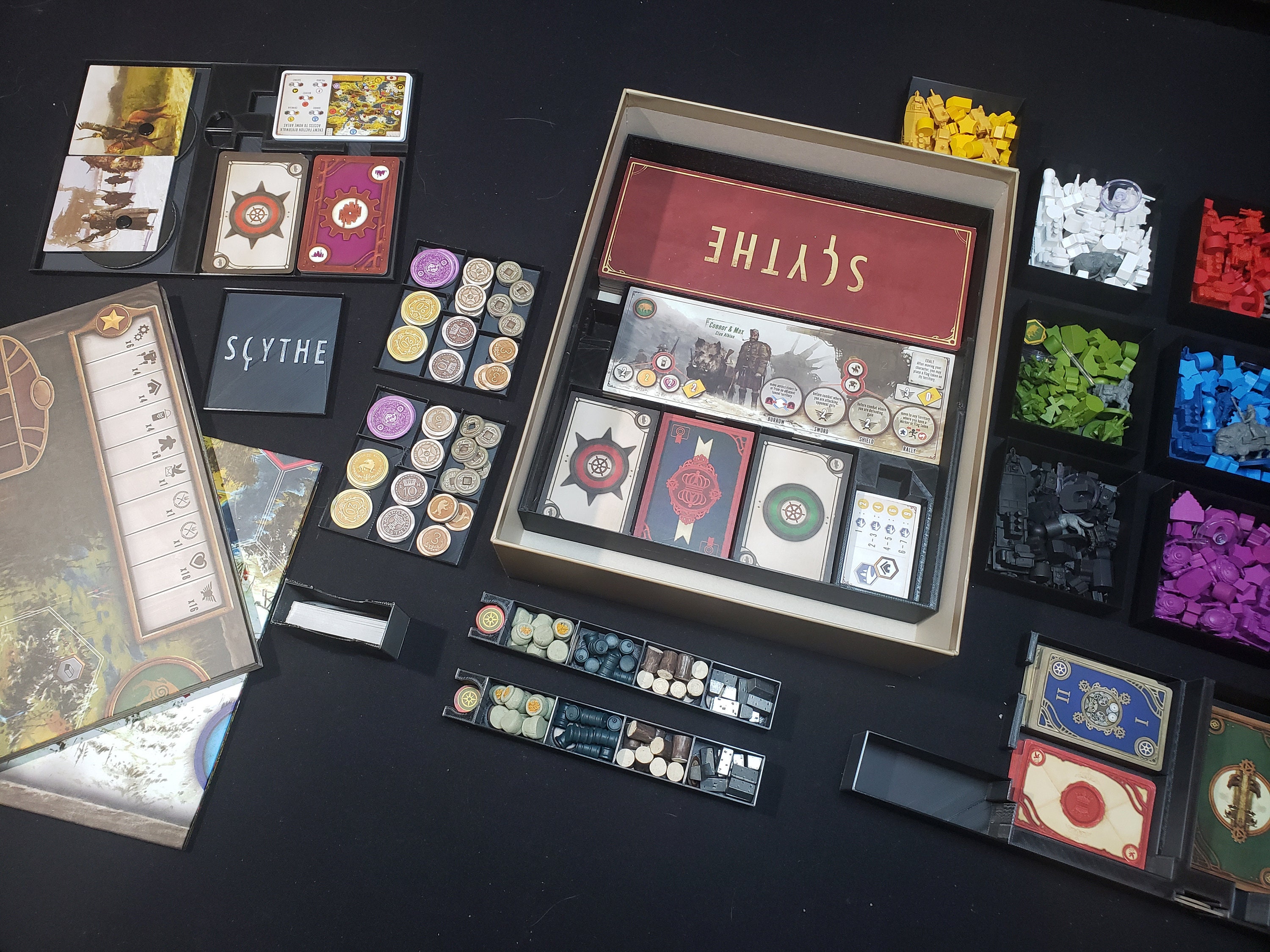 Scythe & Expansions Insert / Box Organizer - Etsy