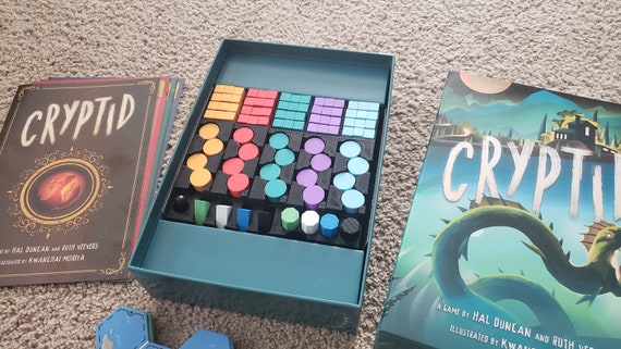 Cryptid Insert / Box Organizer With Individual Player Trays | Etsy