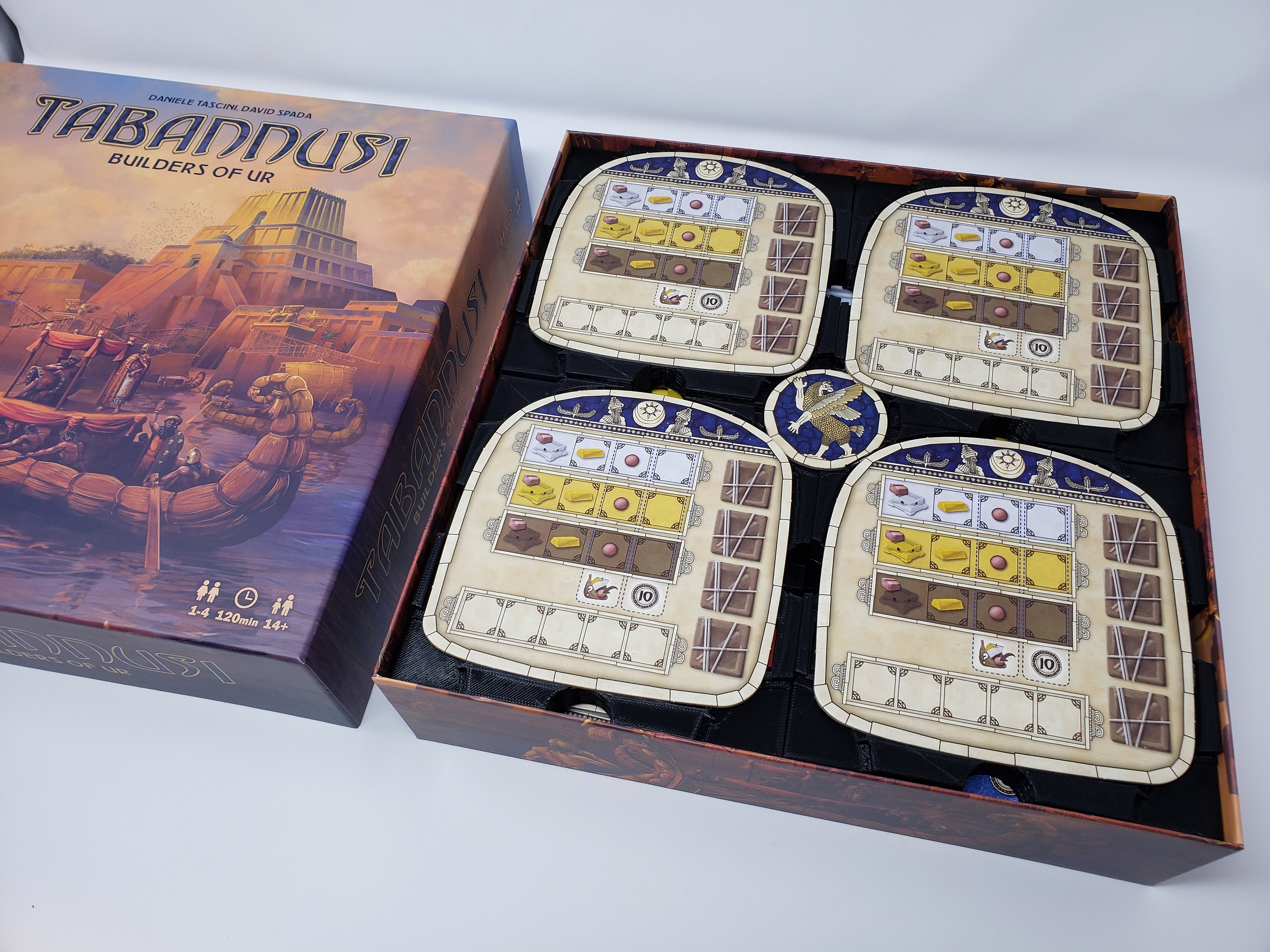 Tabannusi Board Game Insert / Box Organizer With Individual Player ...