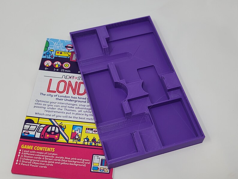 STL Files for Next Station: London Insert - Etsy