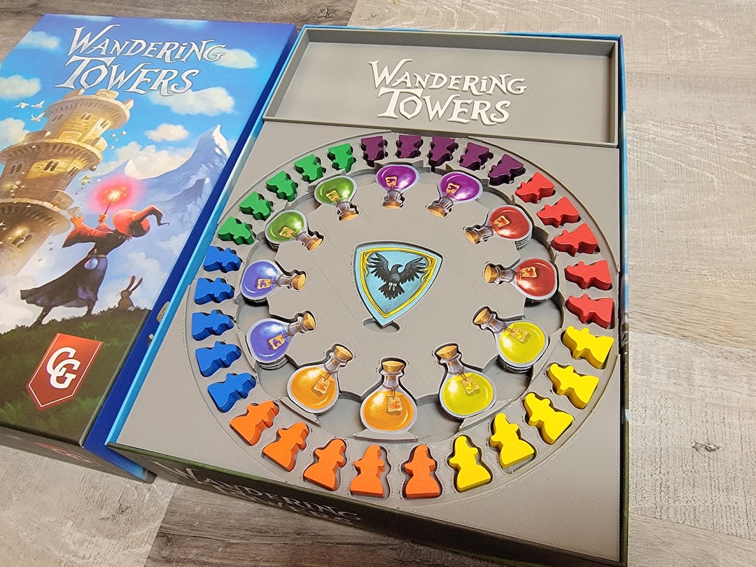 Wandering Towers Insert / Box Organizer - Etsy