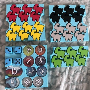 STL Files for Mountain Goats Board Game Insert - Etsy