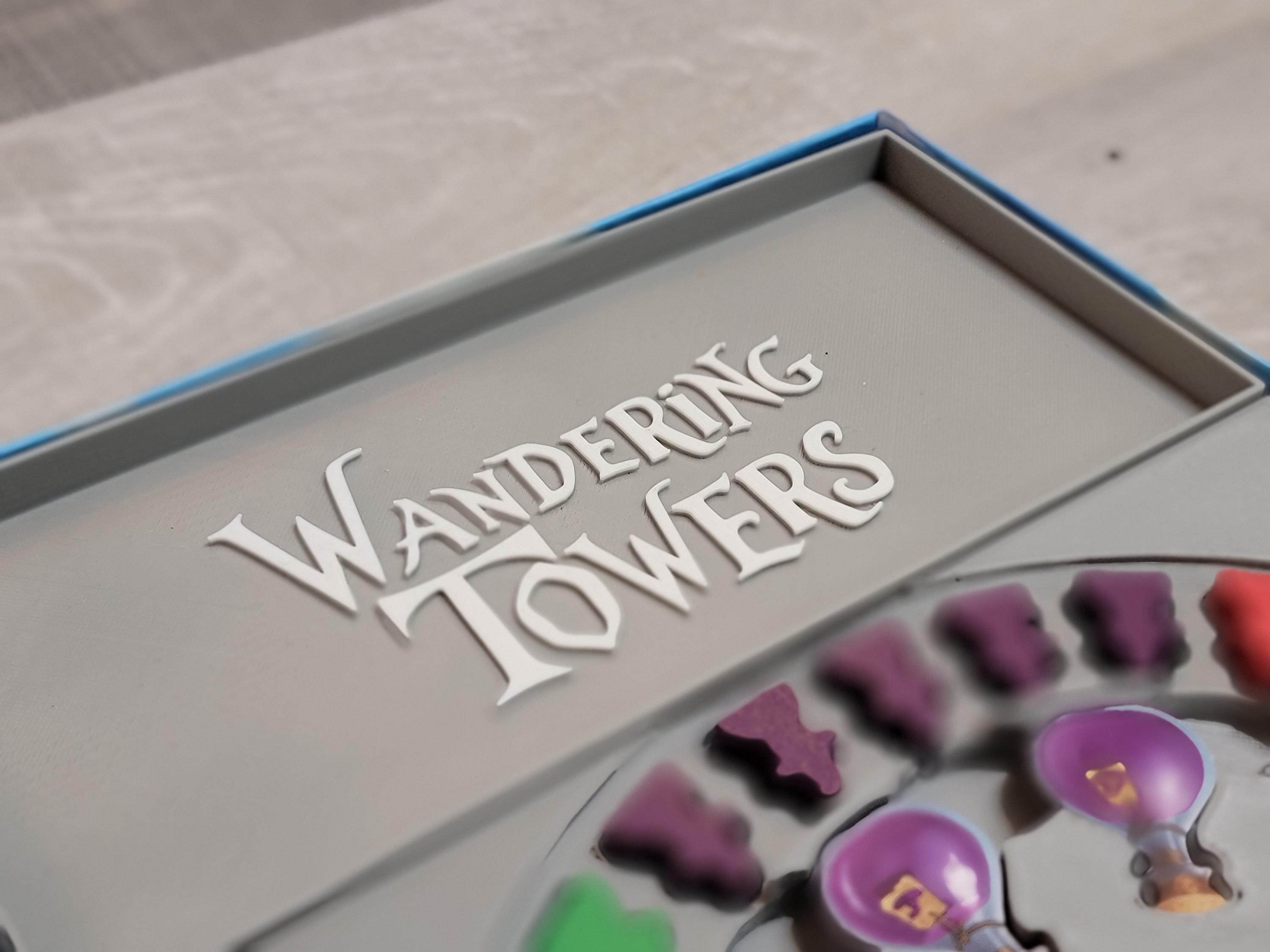 Wandering Towers Insert / Box Organizer - Etsy