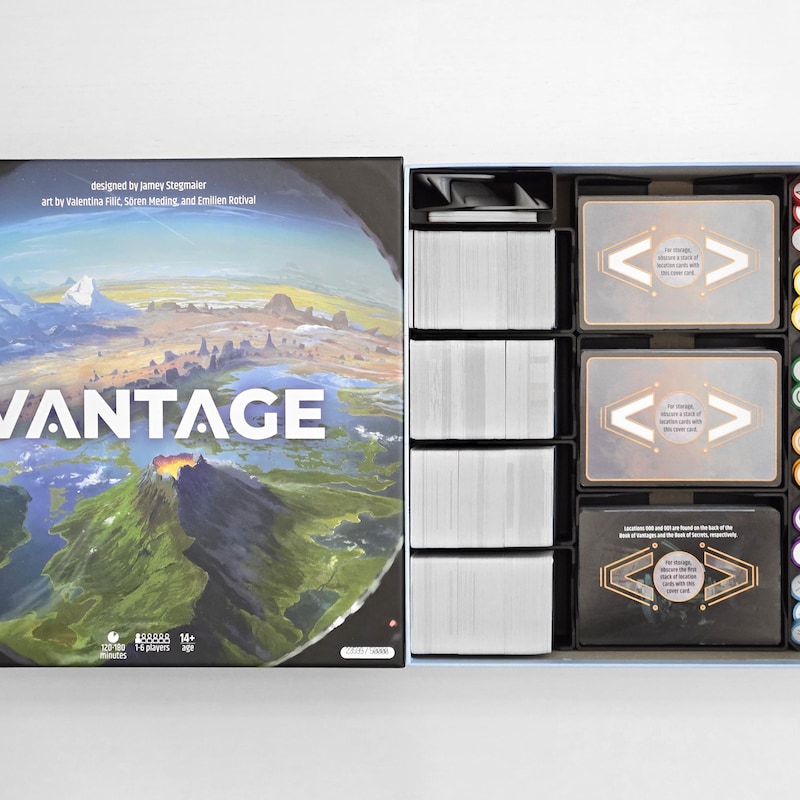 Board Game Light Blue Box - Etsy