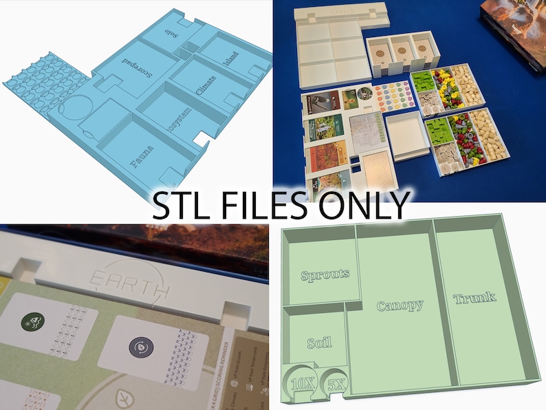 STL Files for Earth Insert - Etsy