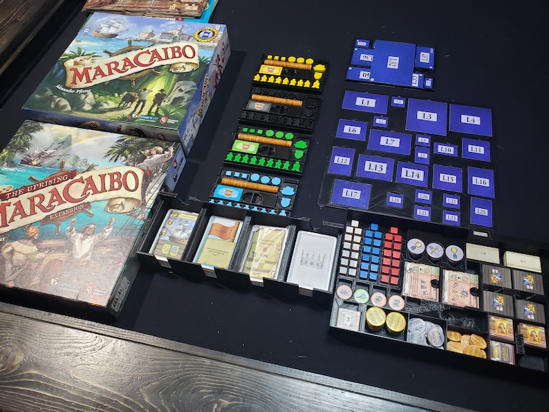 STL Files for Maracaibo & the Uprising Expansion Insert - Etsy