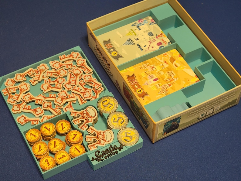 STL Files for Castle Combo Board Game Insert - Etsy