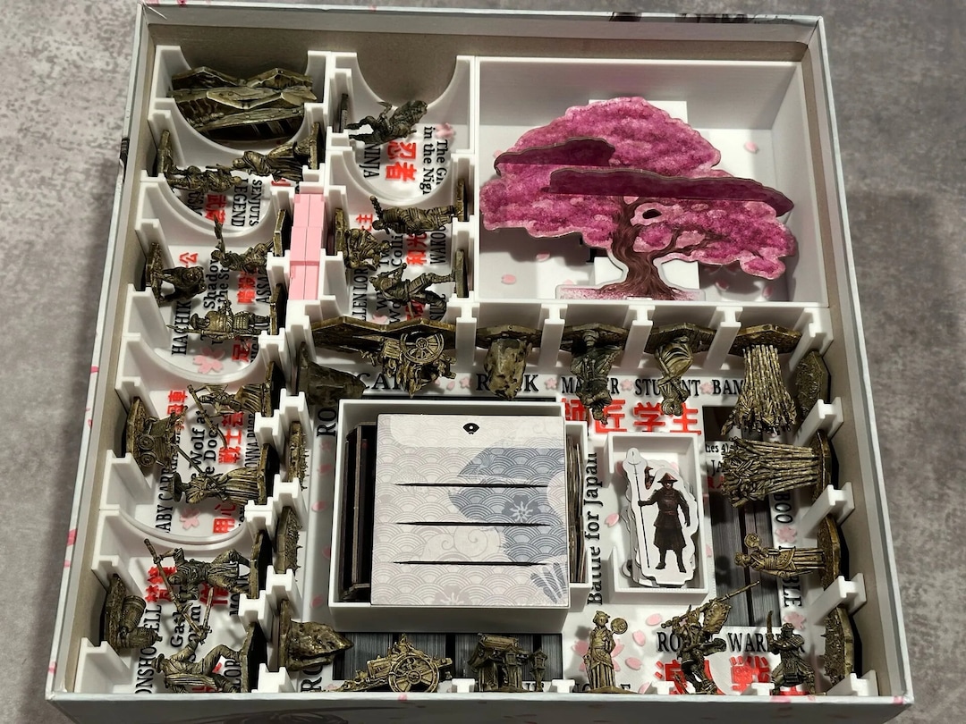 Senjutsu: Battle for Japan, Big Box Insert - Etsy