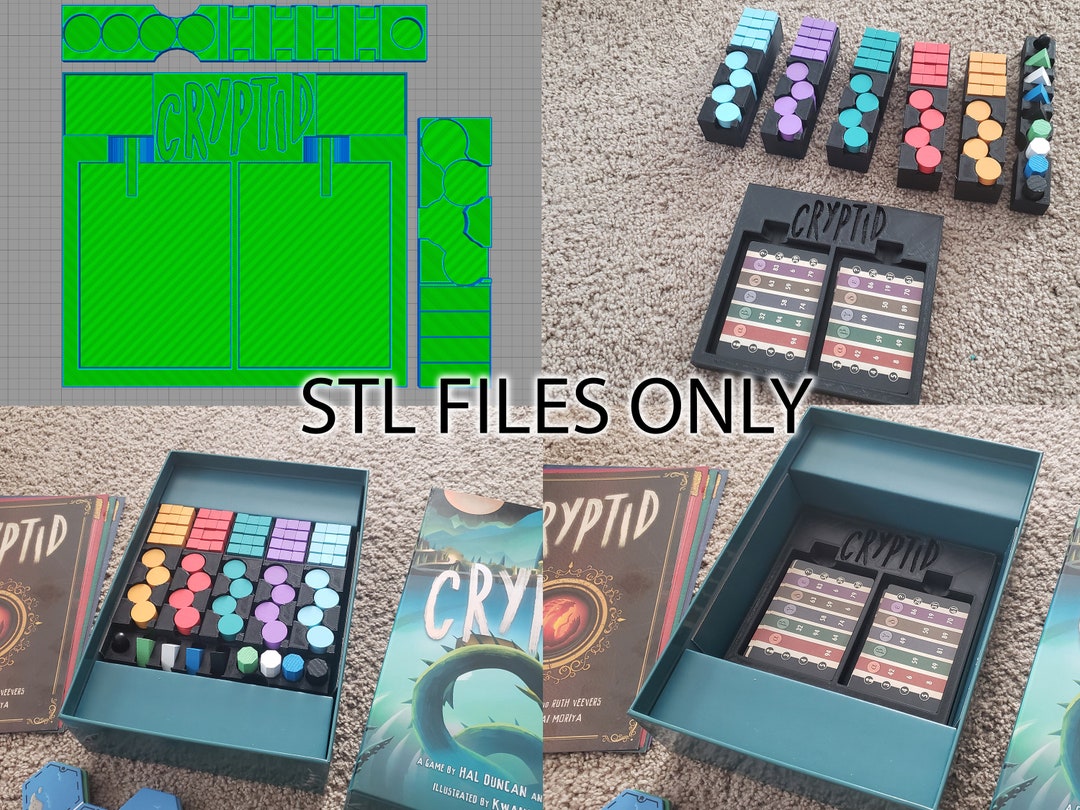 STL Files for Cryptid Insert - Etsy