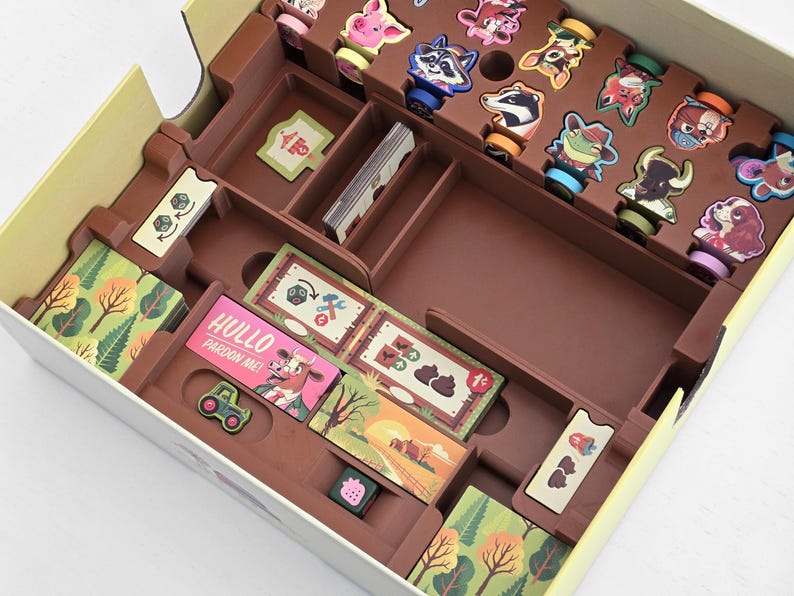 Harvest (& Expansions) Insert / Box Organizer With Individual Player ...