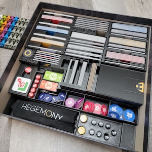 Hegemony +expansions Insert / Box Organizer With Individual Player Trays - Etsy