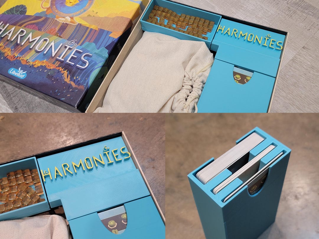 Harmonies Board Game Insert - Etsy